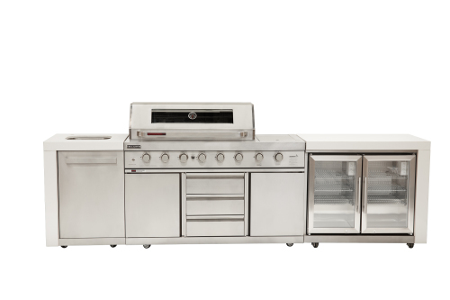 Grillmaster Grand Royale Modular Outdoor Kitchen (white) - BBQs R Us