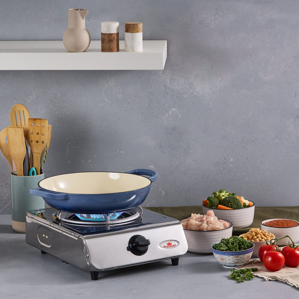 Natural gas single wok - BBQs R Us