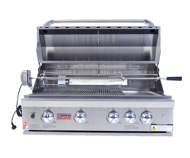 Grandfire Classic 38 Built In BBQ - BBQs R Us