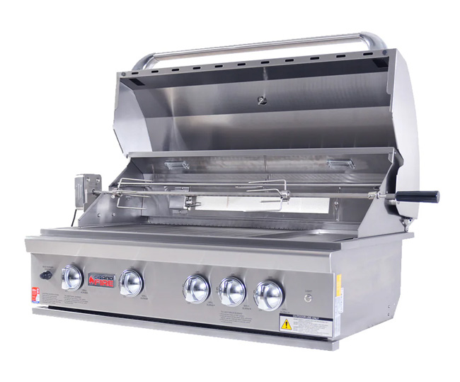 Grandfire Classic 38 Built In BBQ - BBQs R Us