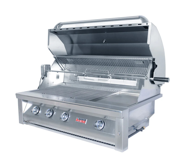 Grandfire Deluxe 42inch Builtin BBQ - BBQs R Us